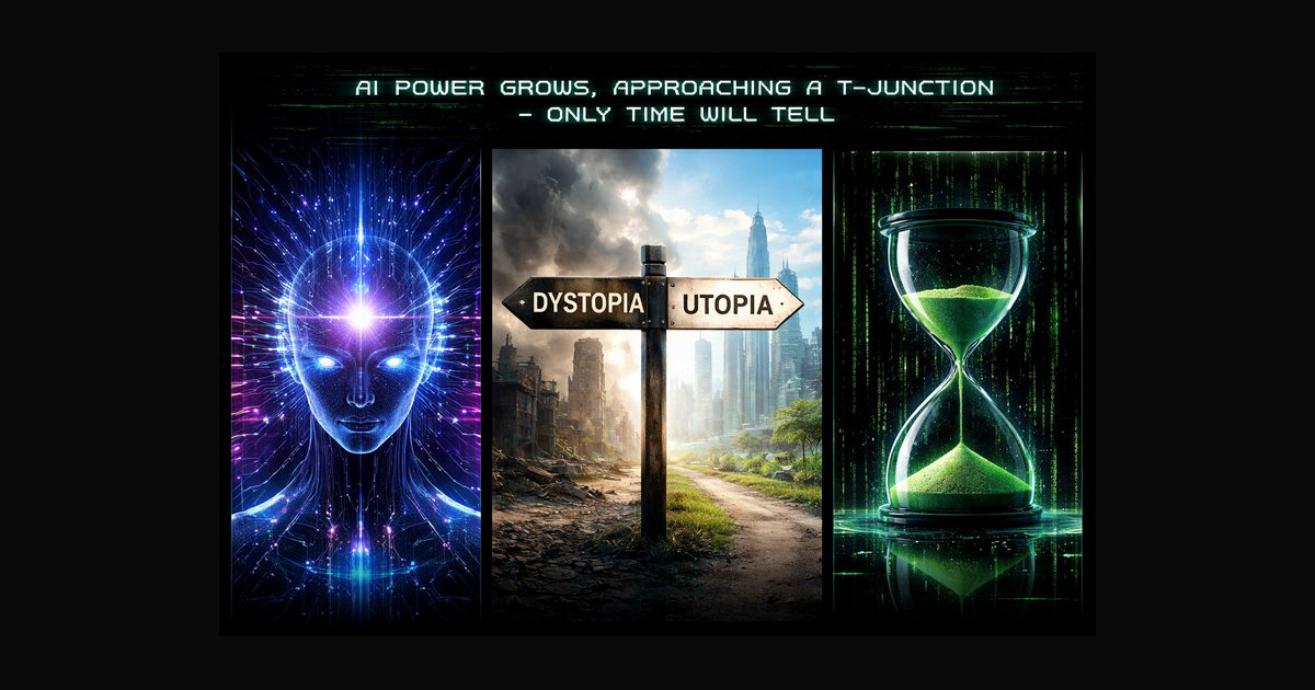 A cinematic triptych exploring AI futures, featuri | DavidP on ...