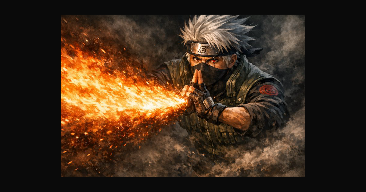 A dynamic, anime-inspired action scene featuring a | TheBard on ...